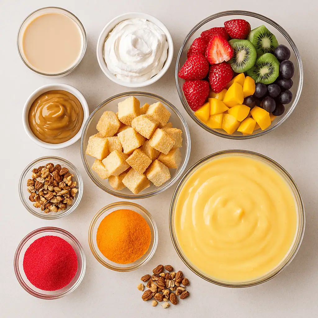 Delicious And Super Fresh South African Trifle with Amarula Liqueur