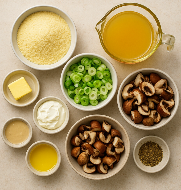 Pap Cakes & Portabellinis