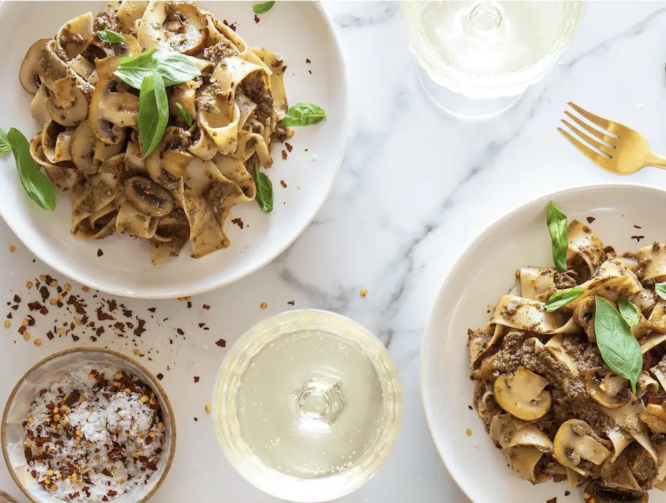 New Year, Same Delicious You – Mushroom Ragu Pappardelle Recipe